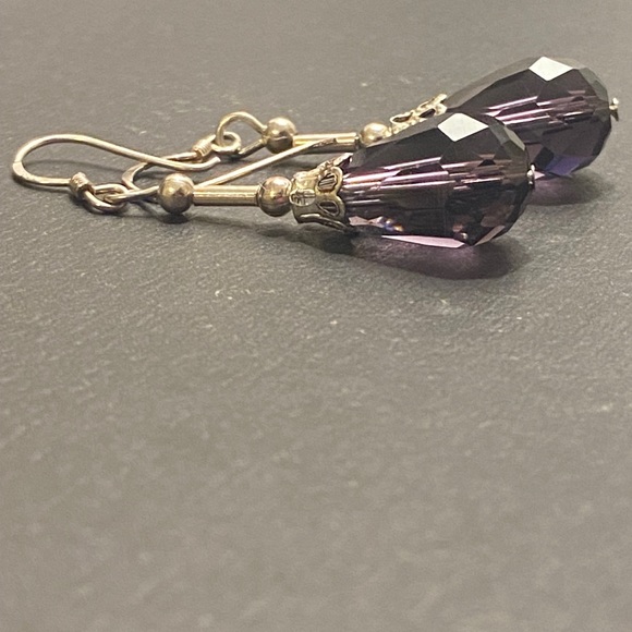 Vintage | Jewelry | Vintage Sterling Silver Genuine Lolite Dangle ...
